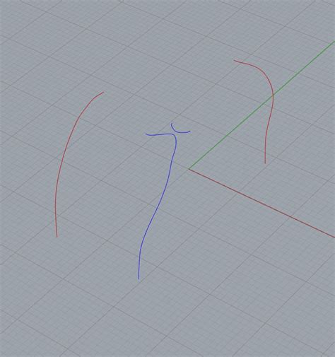 I Created A Curve From Two Views Using Gh But The Curve Is Seperated
