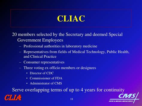 PPT CLIA PowerPoint Presentation Free Download ID 573645