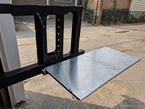 Fabricating A Prototype Table For The Rear Bumper Swingout Adventuretaco