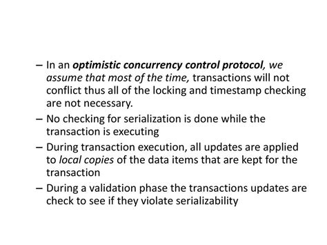 Concurrency Control Contd Database Recovery Ppt Download