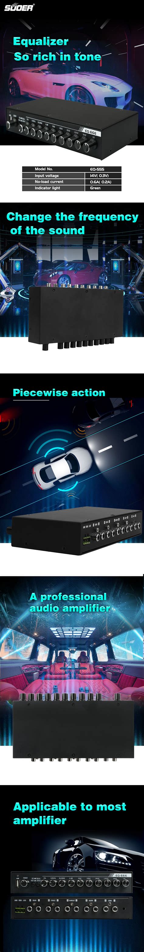 Eq 666 6 Brand Car Equalizer Car Equalizer Custom And Stock Car