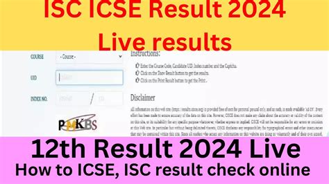 ISC ICSE Result Live Results ROJGAR DHAMAKA