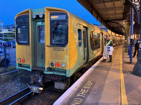 British Rail Class 313 203 313 2 Unit Number 313203 Brel 1972