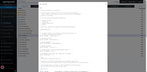 Files Openpanel