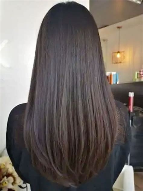 Pin By A On Hair Asian Long Hair V Cut Hair V Hair