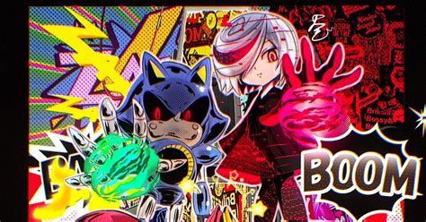 ソニック・ザ・ヘッジホッグ 😈アメコミ風ヴィランズ😈 そーだのイラスト Pixiv