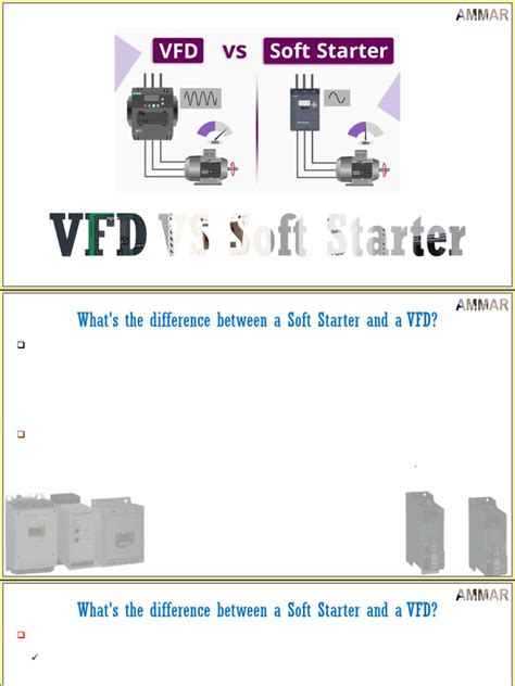 Vfd Vs Soft Starter Pdf