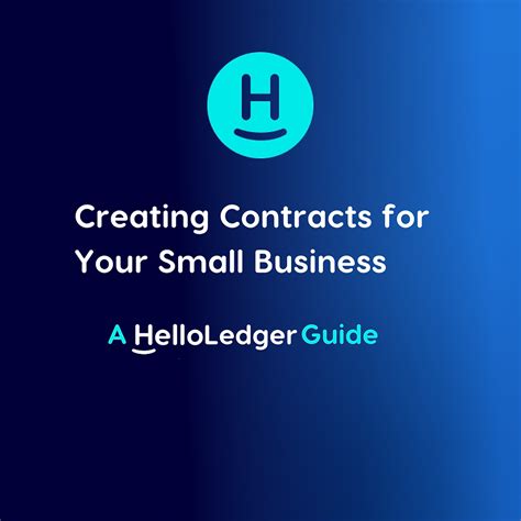 Essential Small Business Contracts Guide Helloledger