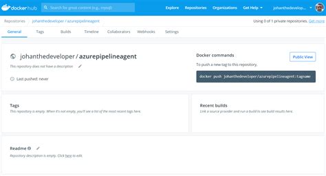 How To Create A Docker Container In Docker Hub Azure Pipeline Agent