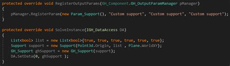 Data Conversion Failed From Support To Support Grasshopper