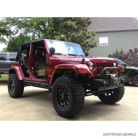 Nášlapy Rocker Guards Černá Dveře Jeep Wrangler JK XORG X Offroad