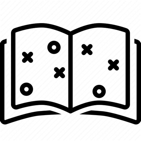 Playbook Game Workbook Tactic Tactical Planning Learning Icon
