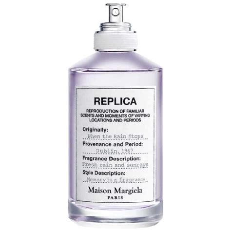 Perfume Maison Margiela Replica When The Rain Stops Edt Mujer