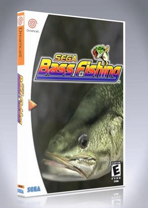 Sega Bass Fishing Retro Game Cases