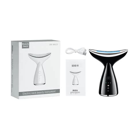 Handheld Electric Ems Neck Face Lifting Massager Anti Wrinkle Neck