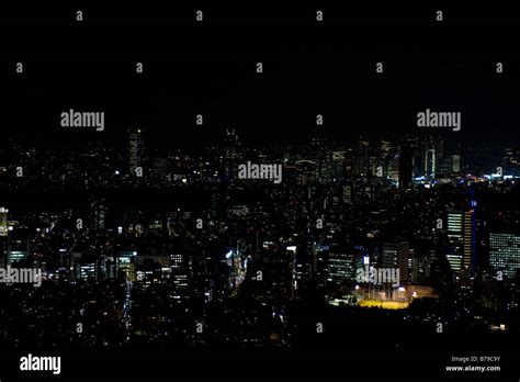 The View From The Tokyo City View Observation Deck In The Mori Tower In