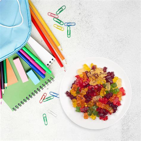 Candy Break 6 Flavor Gummy Bear Bulk Gummy Candy 5 Lbs Bag Fruity And Candy Break