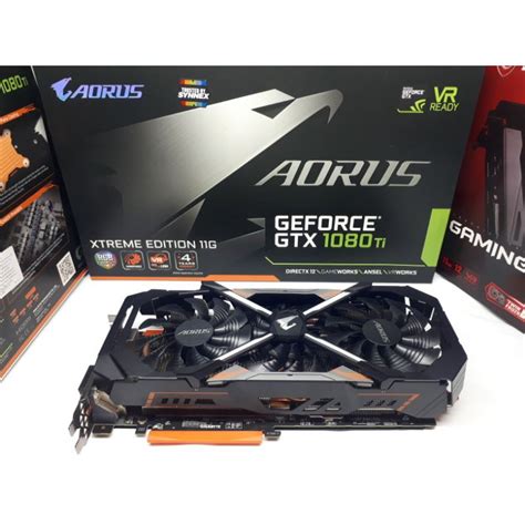 Gigabyte AORUS GeForce GTX 1080 Ti Xtreme Edition 11G | Shopee Thailand