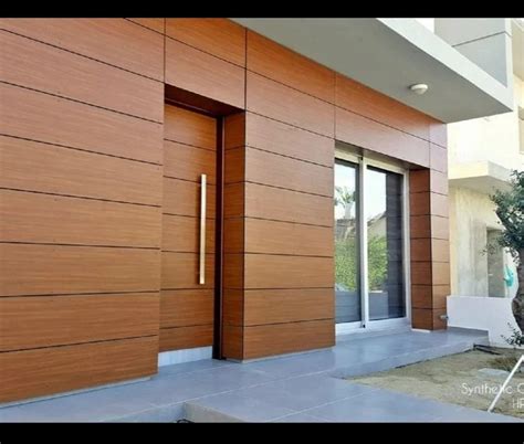 Brown Matte Hpl Exterior Cladding Thickness 12 Mm At ₹ 350 Square Feet In New Delhi