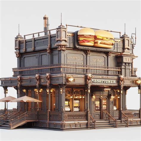 What Do Yall Think Of Steampunk Architecture Style Ive Never Seen It