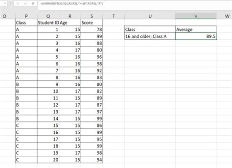 how to calculate conditional mean in excel sheetaki