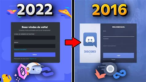 COMO ERA O DISCORD EM 2016 PRIMEIRAS VERSÕES YouTube