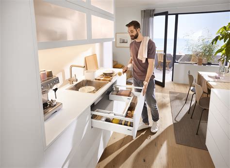 Sink Drawer — Cabinet Application By Blum Eboss