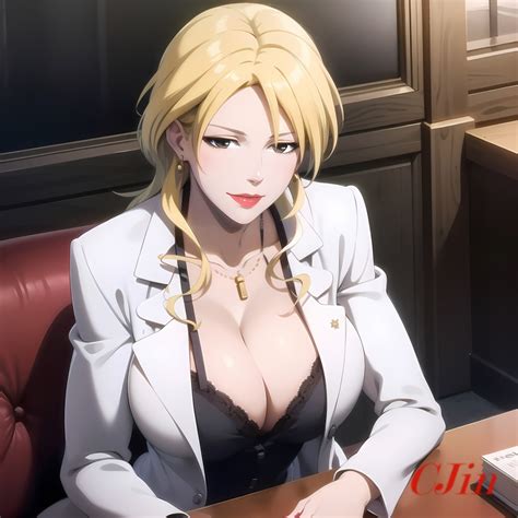 Rule 34 Ai Generated Blonde Hair Breasts Cjin Karanomori Shion