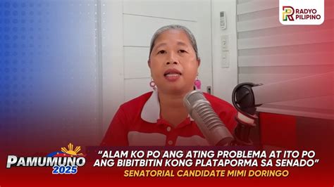 Mimi Doringo Pamumuno 2025 Youtube