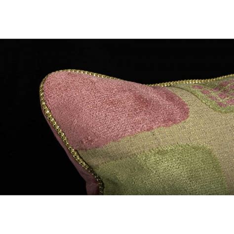 Lee Jofa Modern Cut Velvet Kravet Velvet Decorative Pillow Set