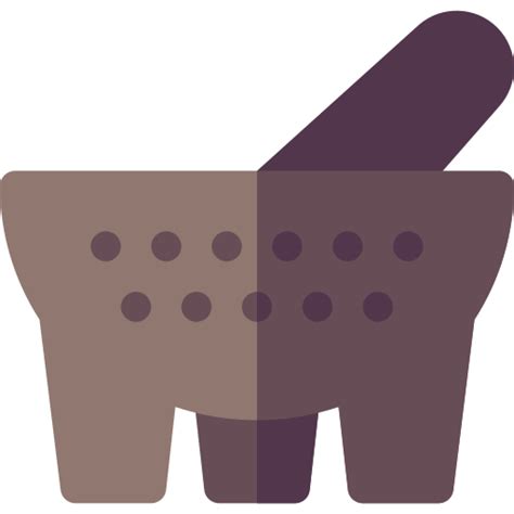 Icono De Molcajete Basic Rounded Flat
