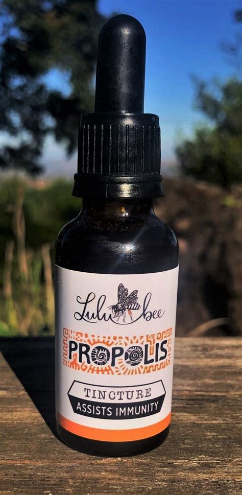 Propolis Tincture 30ml Ethically Harvested Lulubee