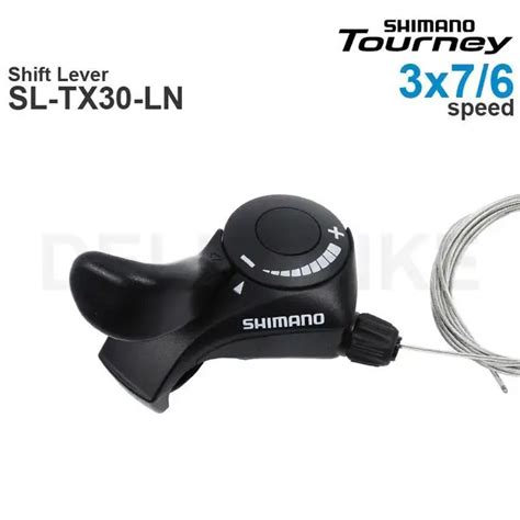 NEW Thumb Shifters With Cable Shimano Tourney Shifter X7Speed Index SiS ...