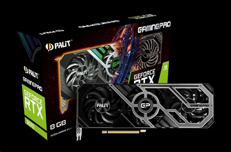 Palit RTX 3070 GamingPro i RTX 3070 GamingPro OC, ceny
