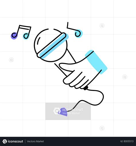 Singing Mic Animated Icon Free Download Food And Drink Animated Icons