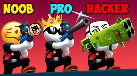 NOOB Vs PRO Vs HACKER Johnny Trigger Sniper YouTube