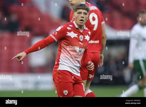 Aiden Marsh Of Barnsley During The Sky Bet League 1 Match Barnsley Vs