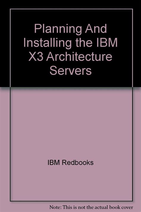 Planning And Installing The Ibm X3 Architecture Servers Ibm Redbooks