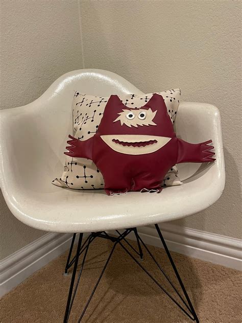 Naugahyde Cute Nauga Monster Doll 1960s Advertising Promotion Etsy