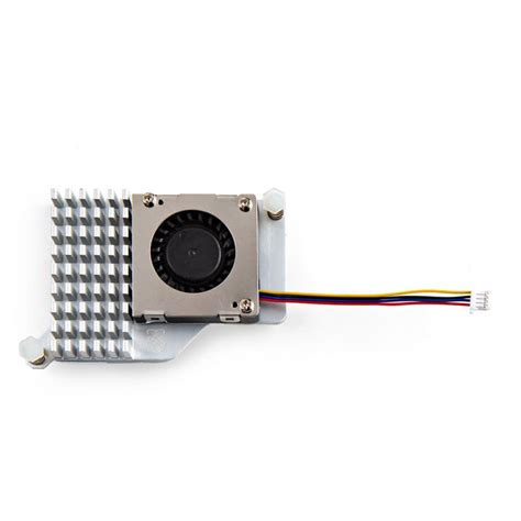 Aluminum Raspberry Pi Original Cooling Fan With Heatsink Maidatech
