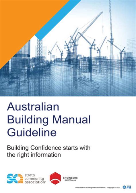 Building Manuals The Australian Building Manual Guideline