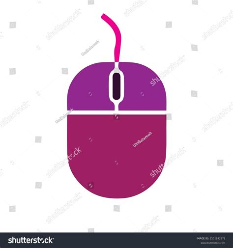 computer mouse input device that functions stock vector royalty free
