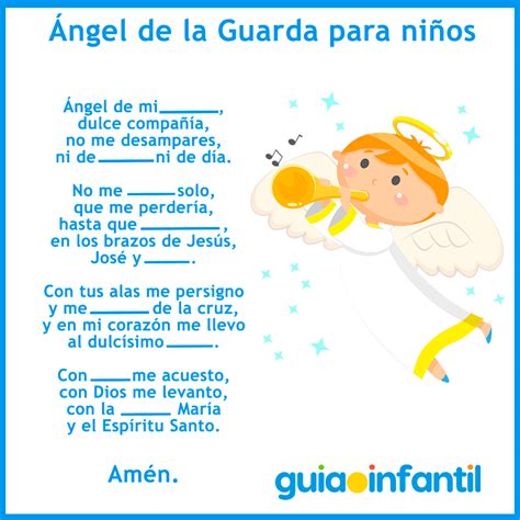 Oracion Al Angel De La Guarda Oraciones Catolicas Para Ninos Eroppa
