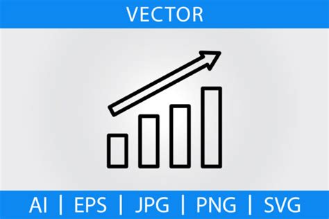 Vector Graph Outline Icon Graphic By Muhammad Ali · Creative Fabrica