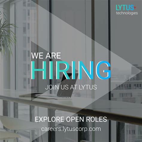 Lytus Hiring Careers Jobopportunities Applynow Techcareers