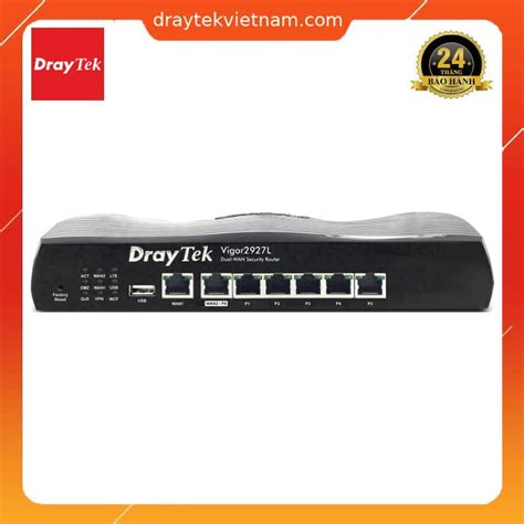 Router 5g Lte Draytek Vigor2927l 5g Thiết Bị Mạng Draytek Chính Hãng