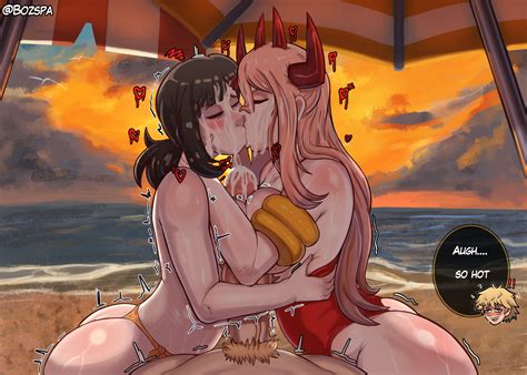 Post Bozspa Chainsaw Man Denji Kobeni Higashiyama Power