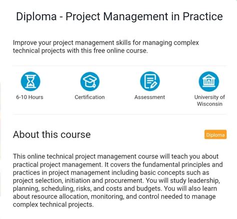 siddhant kulkarni on linkedin projectmanagement diplomacompleted