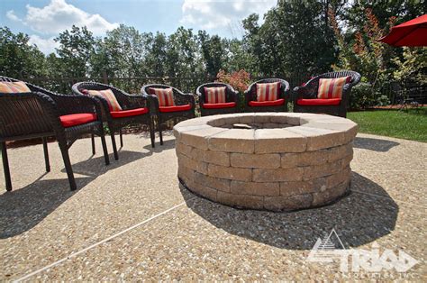 Exposed Aggregate Concrete Triad Associates