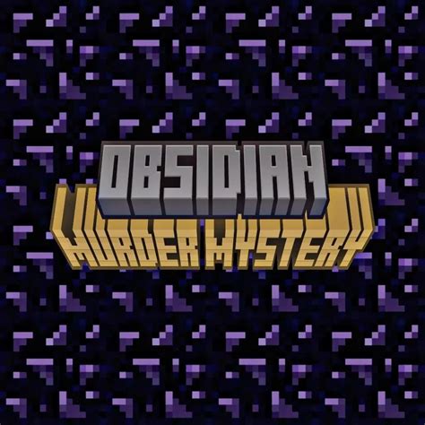 Obsidian Murder Mystery Minecraft Map